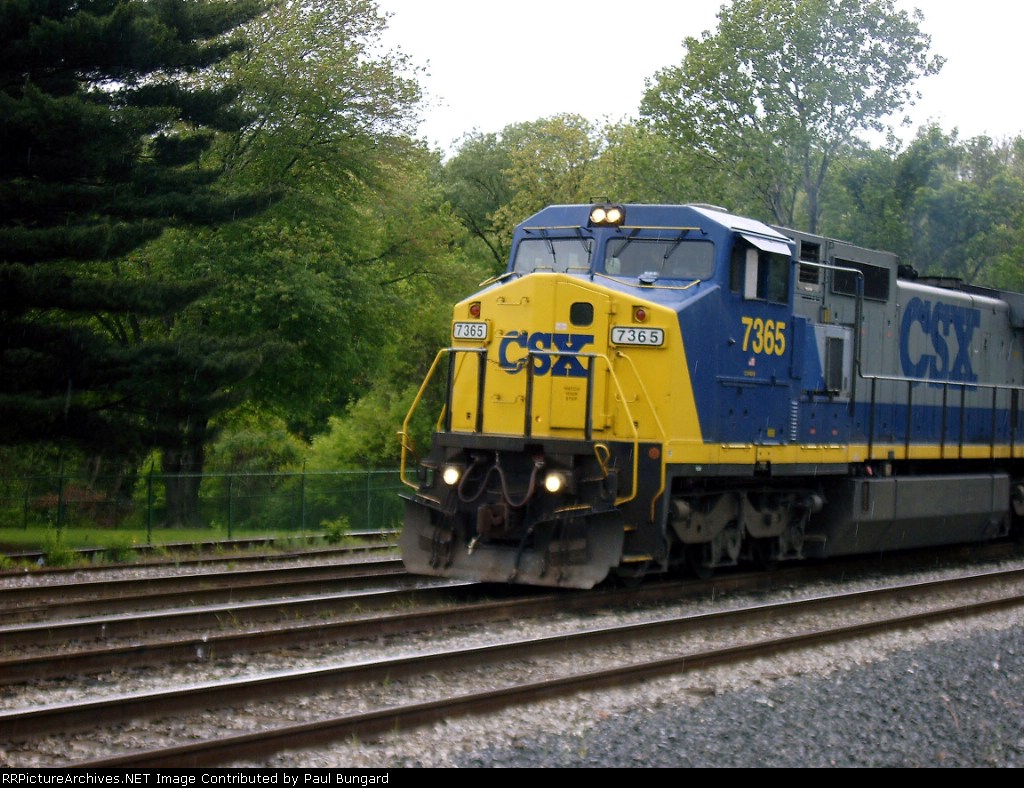 CSXT 7365 C40-8W